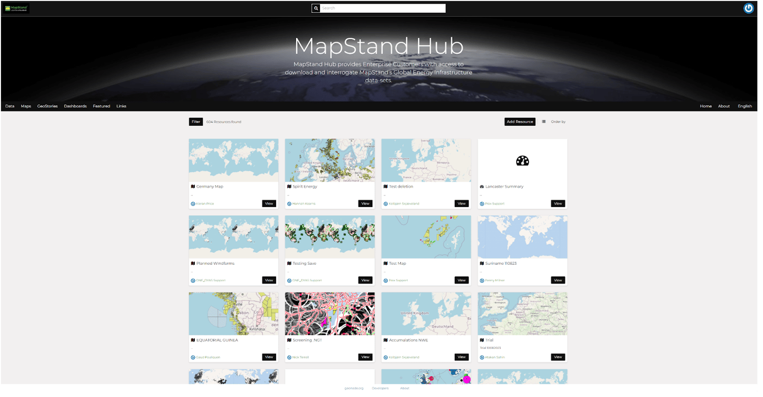 MapStand HUB